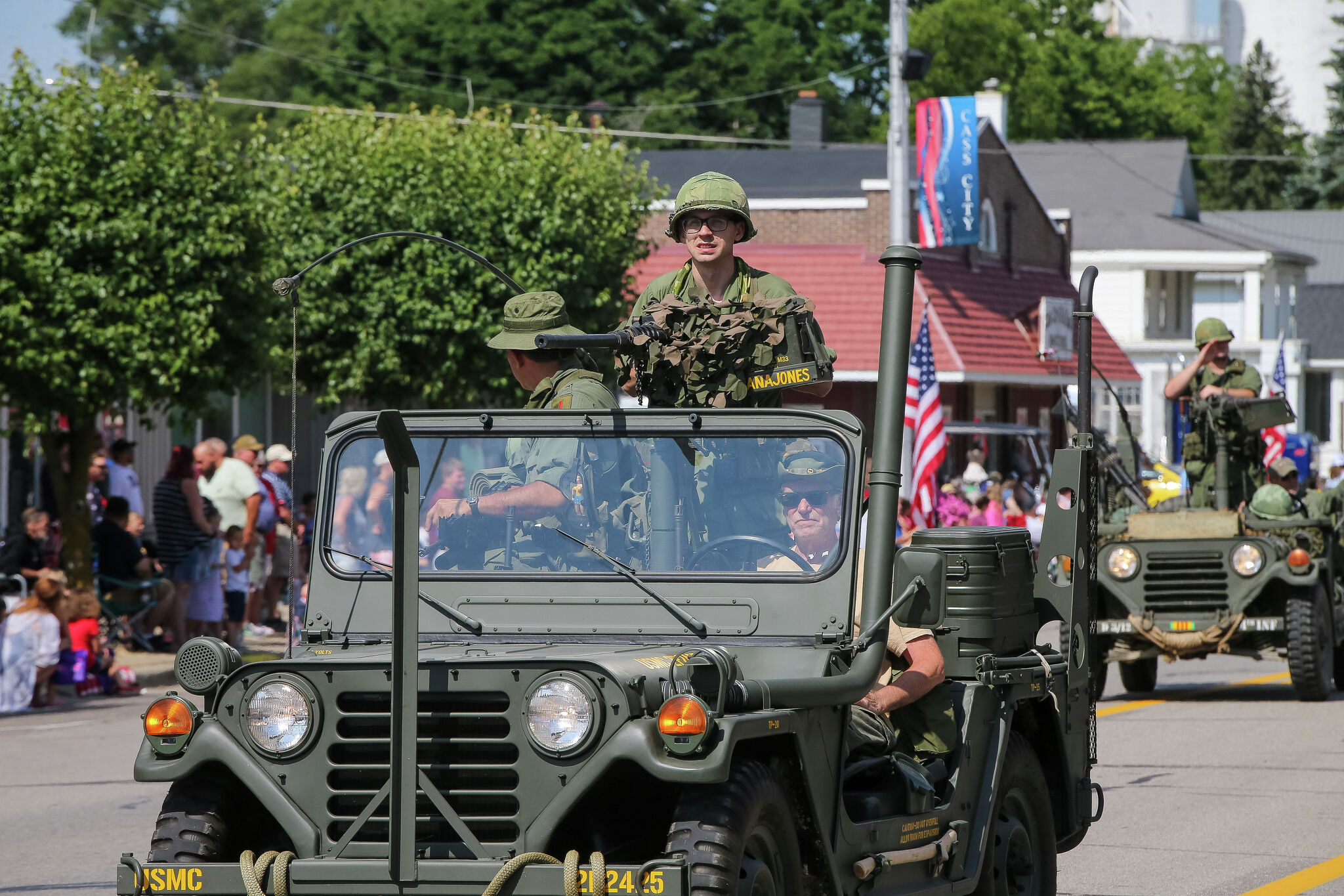 The Red Hawk football team hosts Armed Services Night Sept. 1