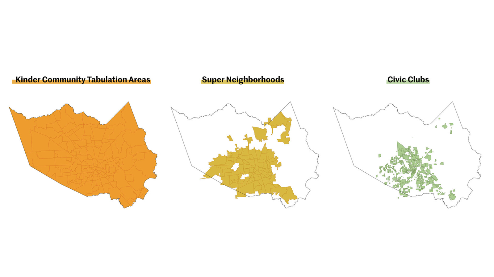 Houston's neighborhood boundaries are confusing. Here's why.