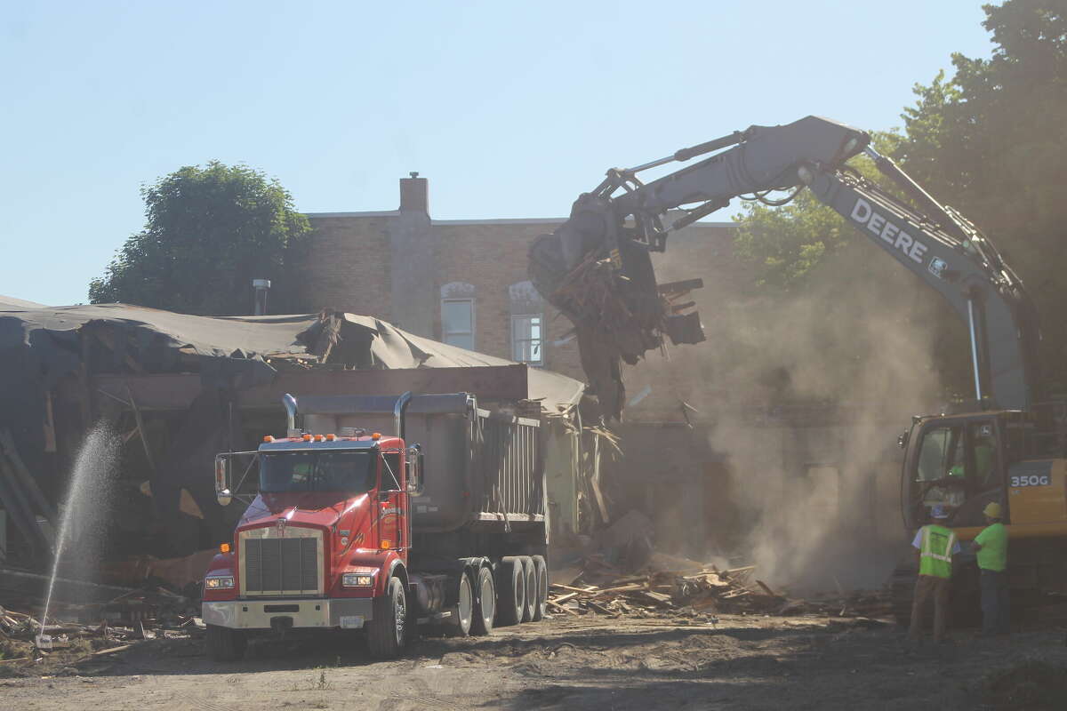 Demolition of over 70-year-old building makes way for new downtown corridor