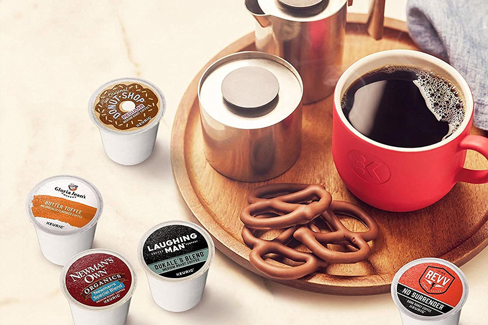 A 60-pack of Keurig K-Cup pods is $27 for Prime Day