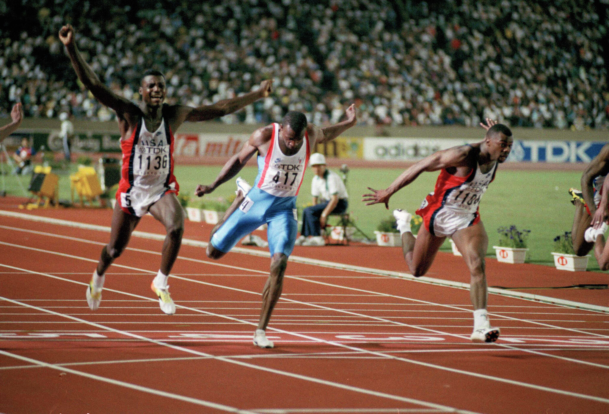 World Track championships: When Carl Lewis was king but not at home