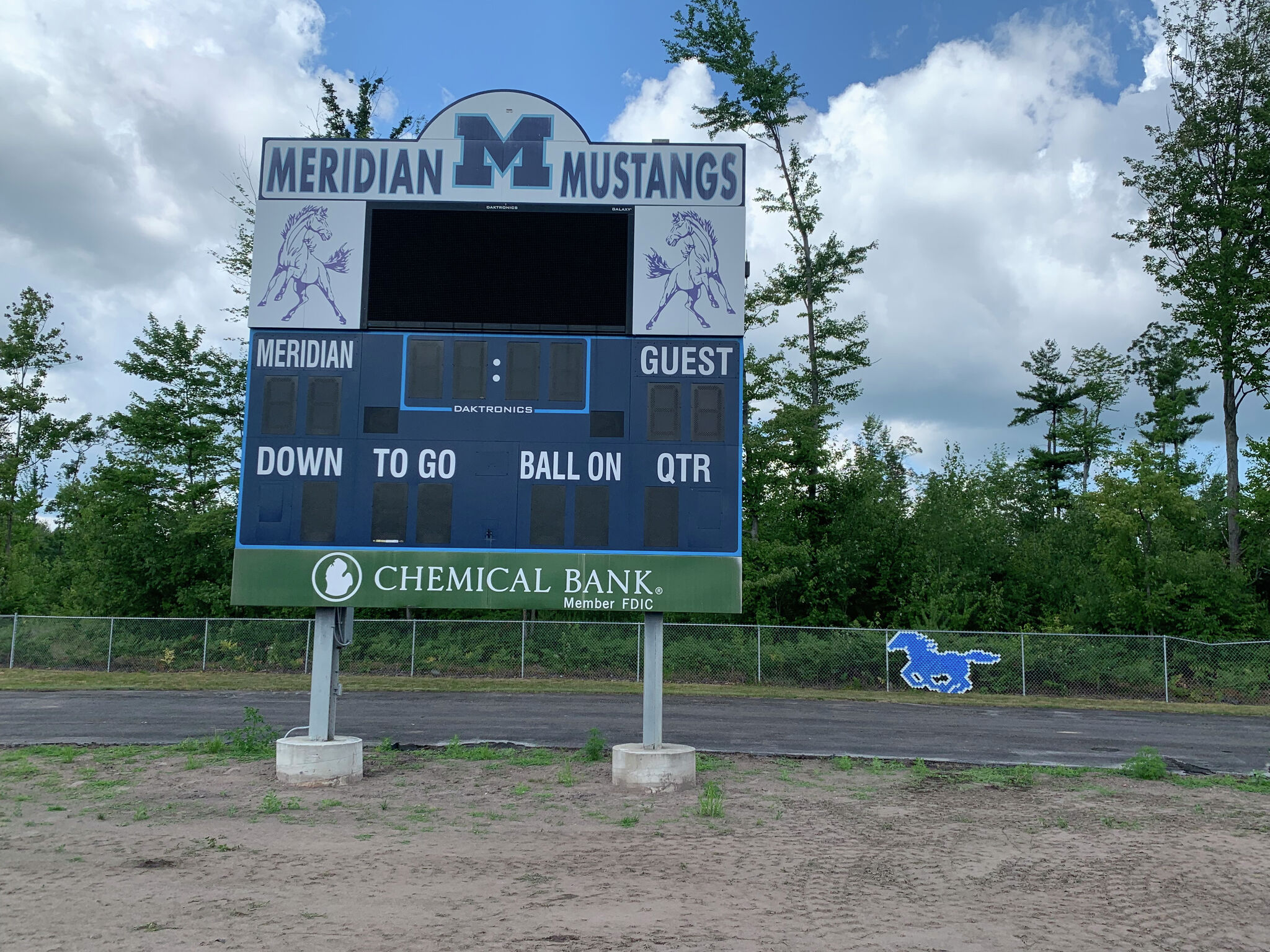 SEEN: New Meridian football field nearing completion, July 12, 2022