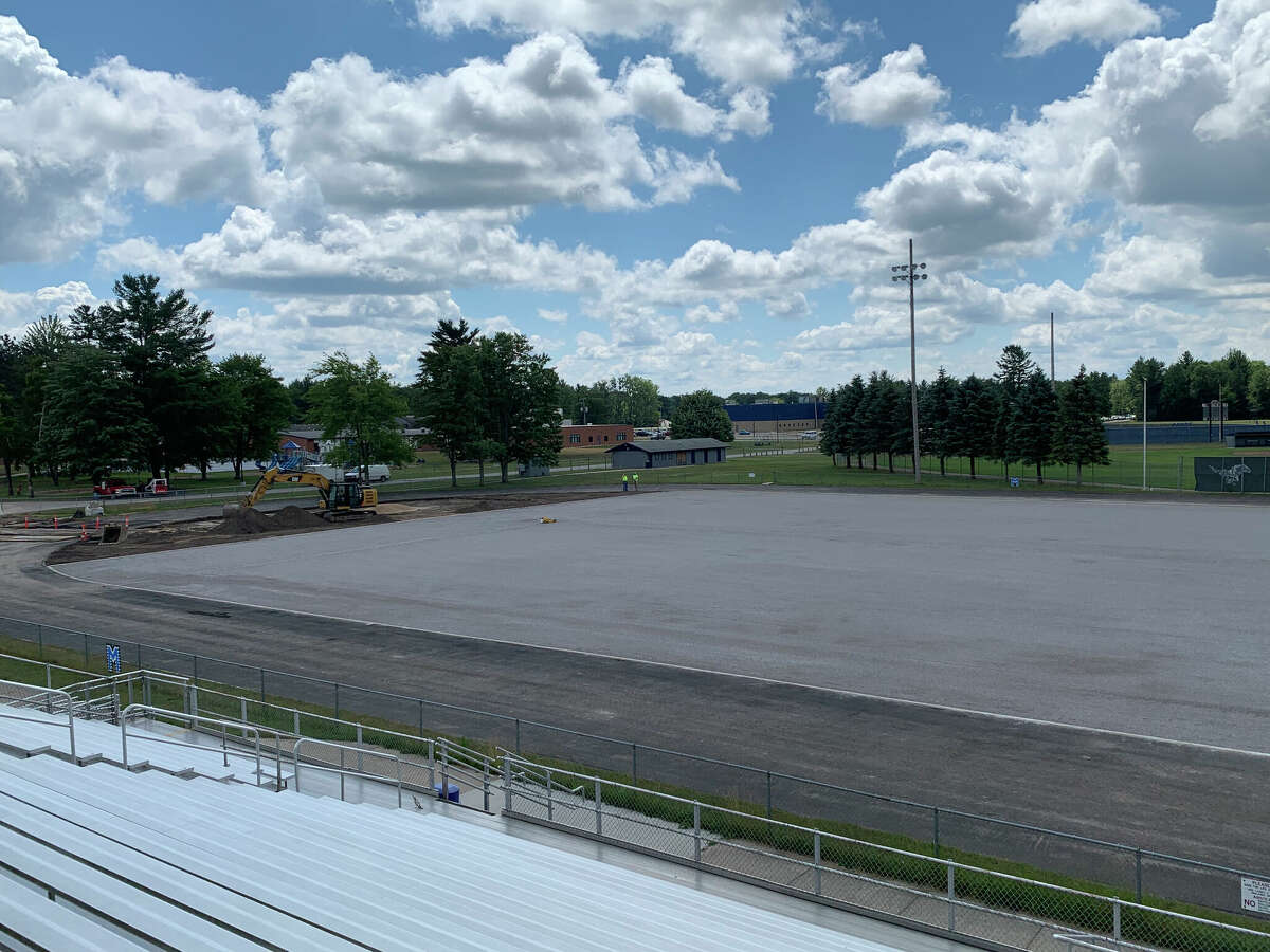 SEEN: New Meridian football field nearing completion, July 12, 2022