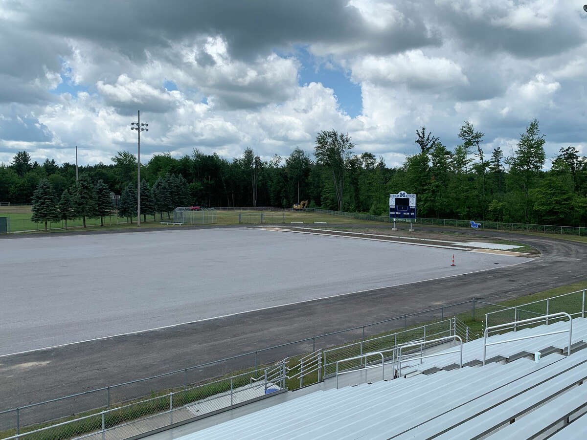 SEEN: New Meridian football field nearing completion, July 12, 2022