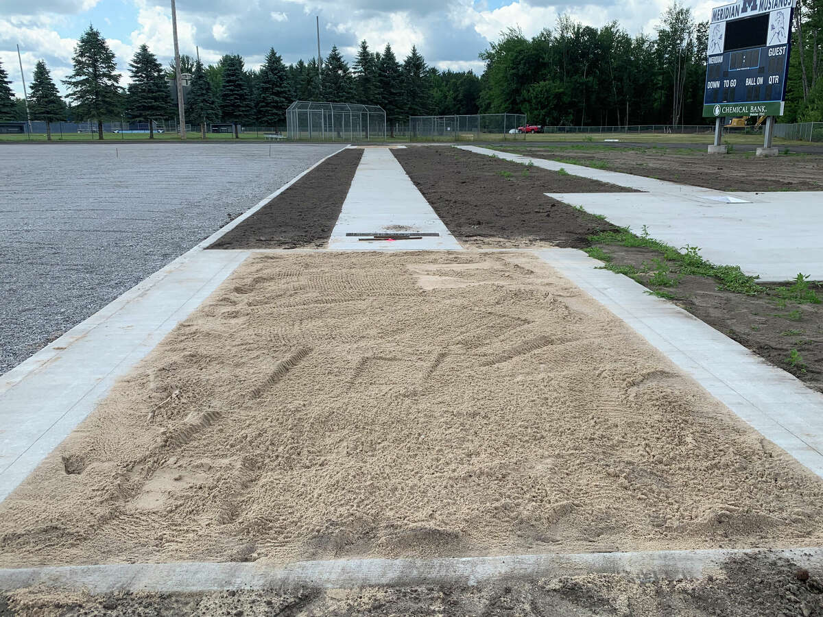 SEEN: New Meridian football field nearing completion, July 12, 2022