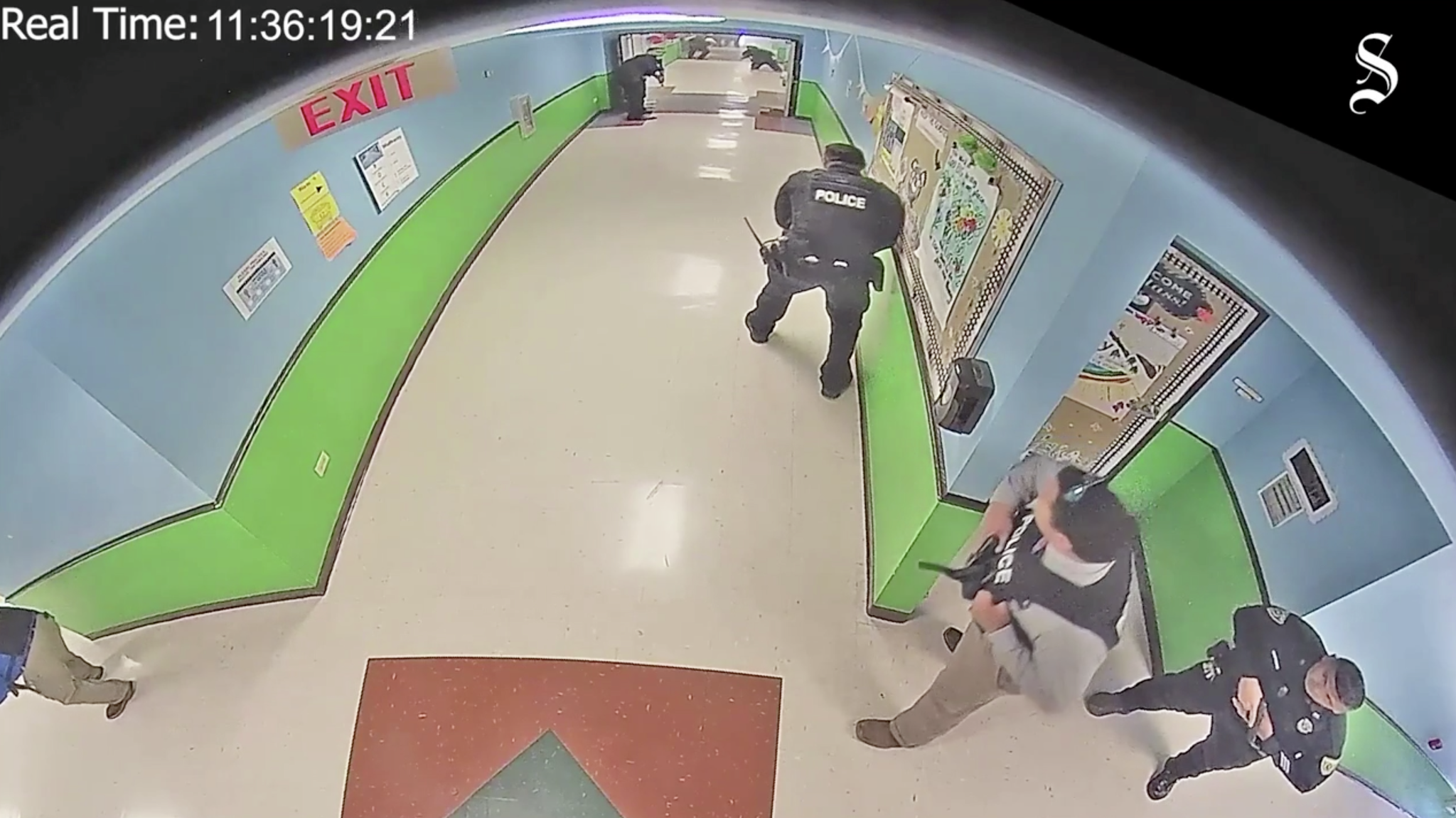 Video: Security footage of Robb Elementary shooting released