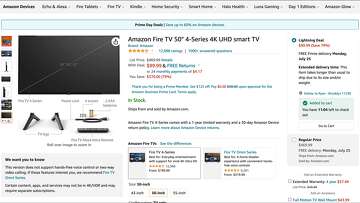 Get a 50-inch Fire TV for only $100 this Prime Day