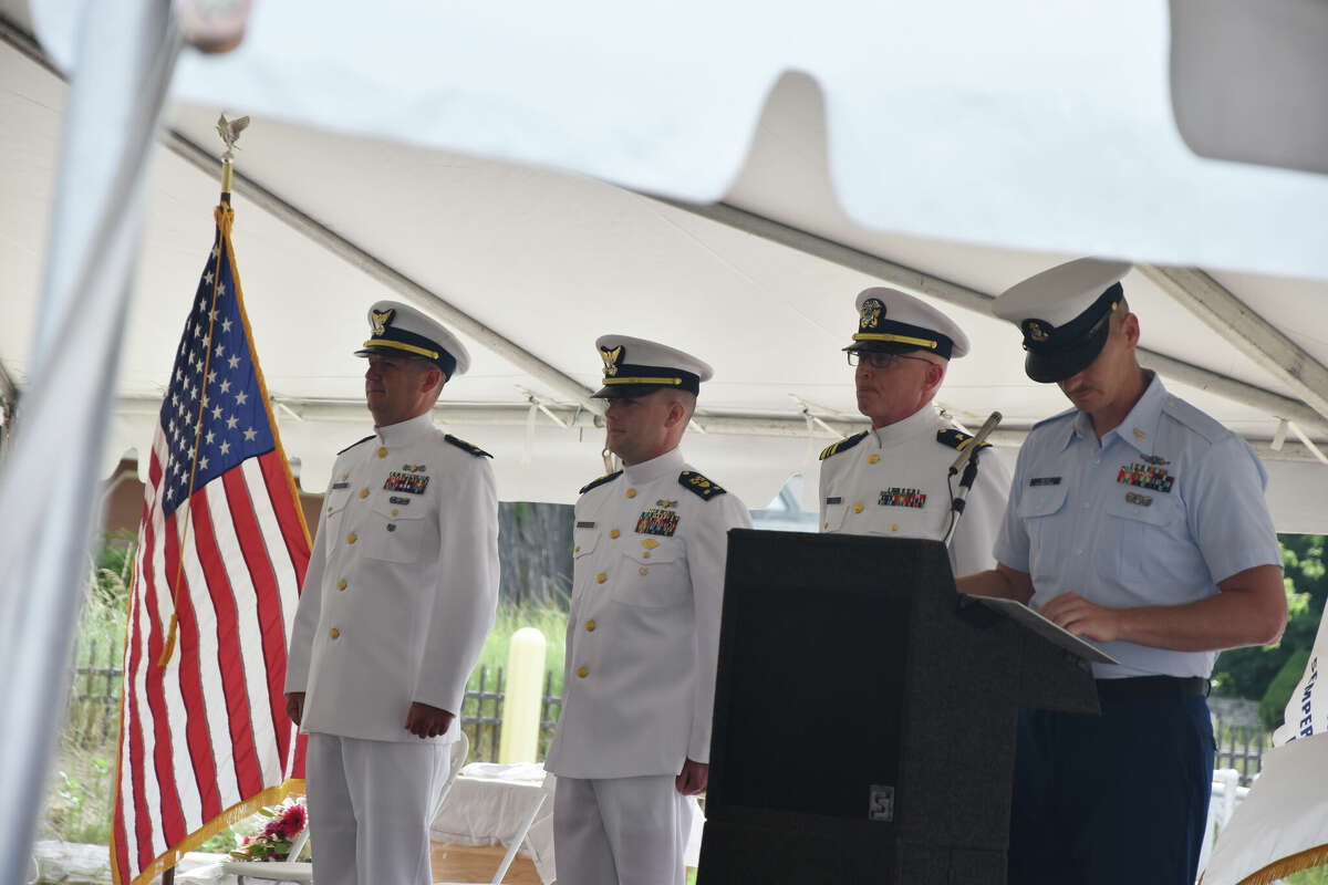 Take a look inside the semi-private Manistee Coast Guard change of ...