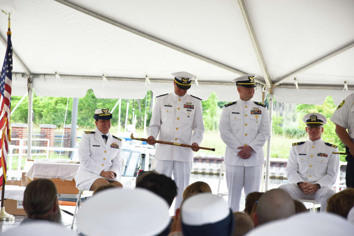 Take a look inside the semi-private Manistee Coast Guard change of ...