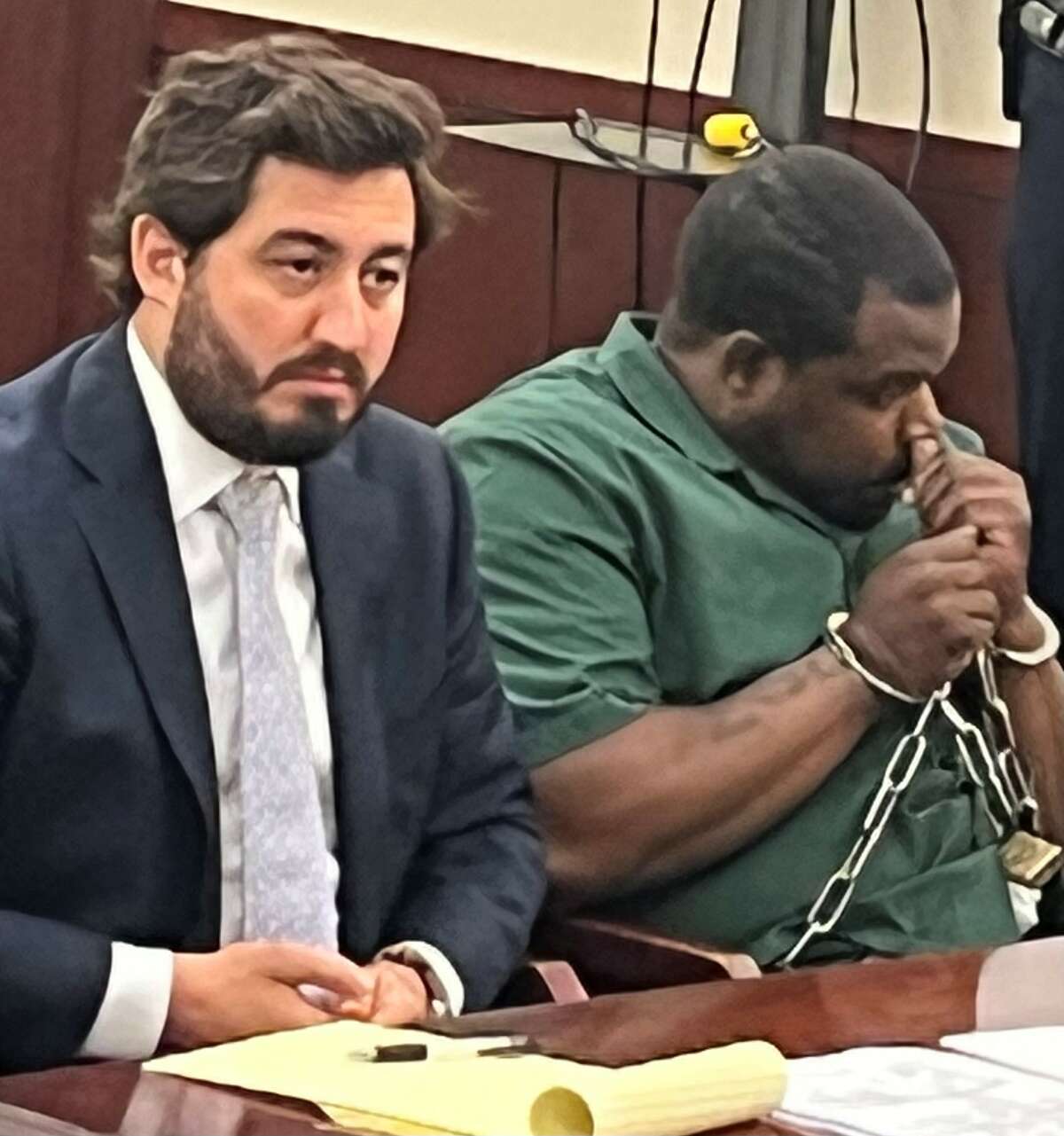 The killer kept yawning, and the judge took notice