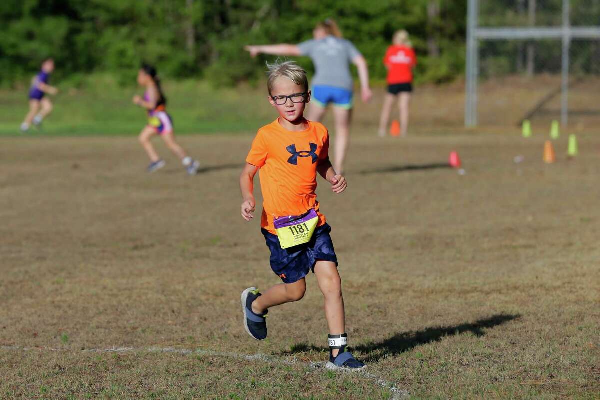Scenes from The Woodlands Kids Triathlon