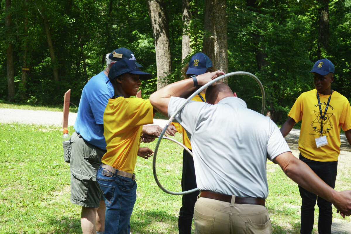 Mentorship key at state police youth camp