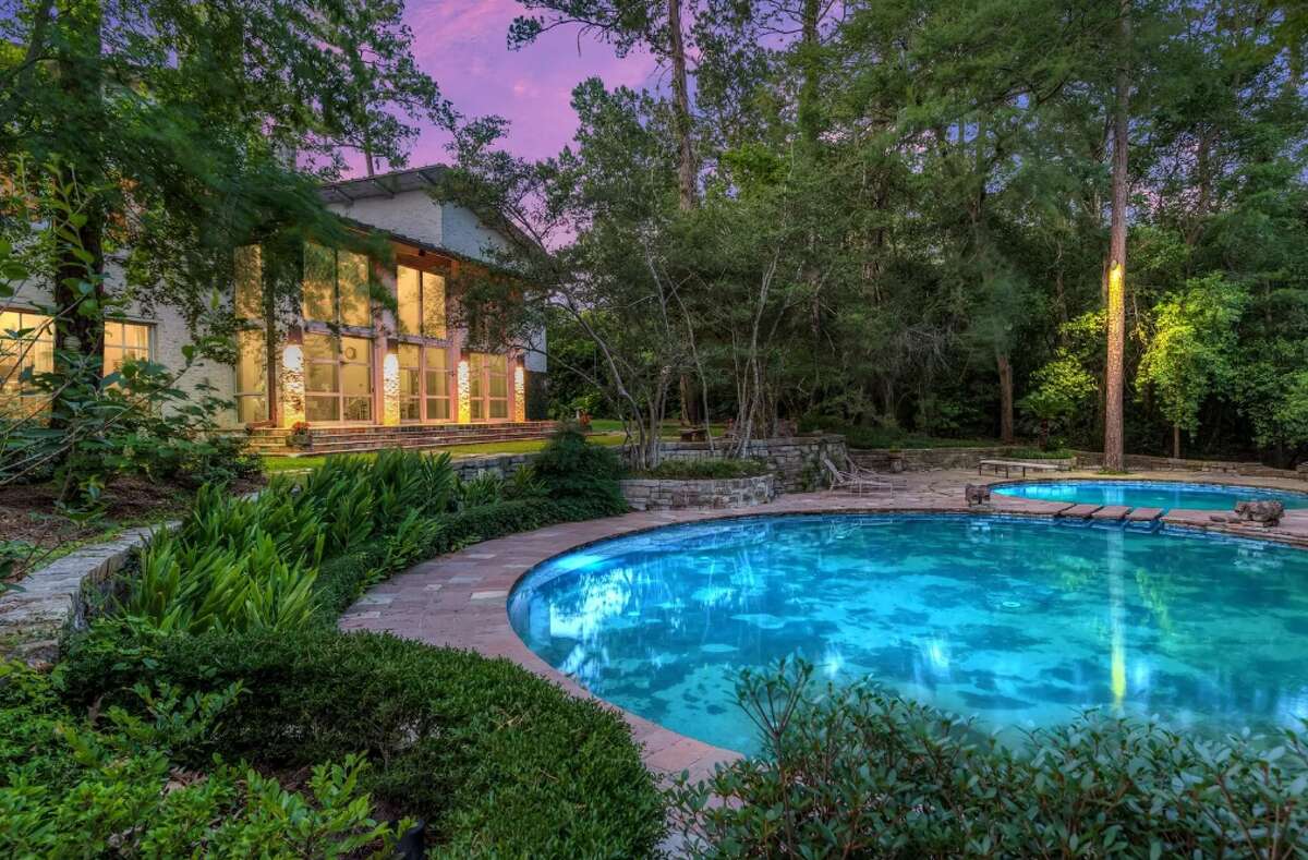 Photos: $9.6M 'courtyard-style' Houston mansion hits market with ...