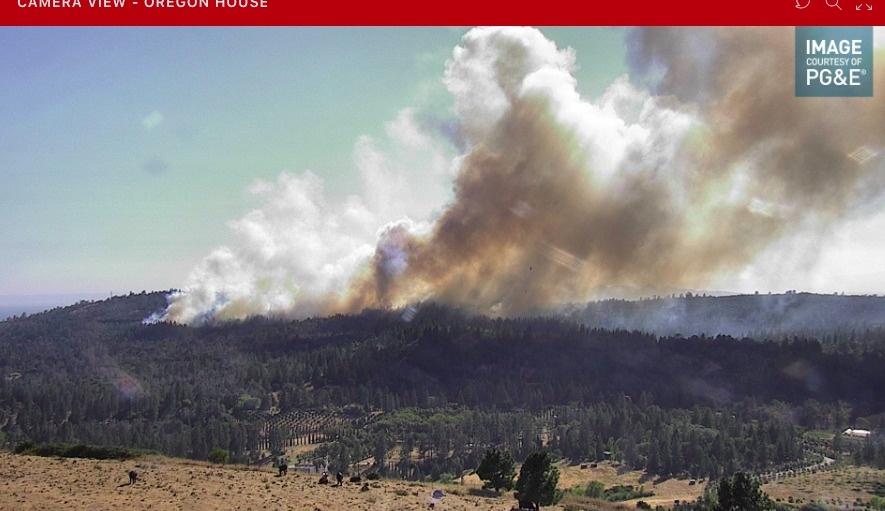 Yuba County wildfire with ‘rapid rate of spread’ prompts evacuations