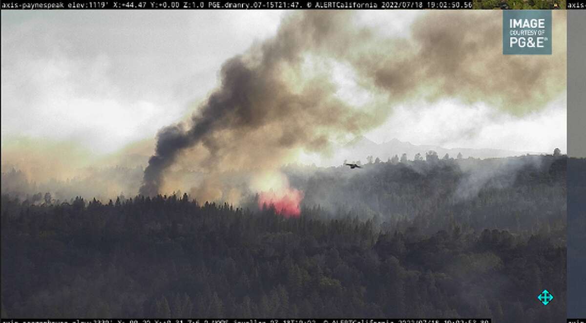 Winding Fire triggers evacuations in California's Yuba County