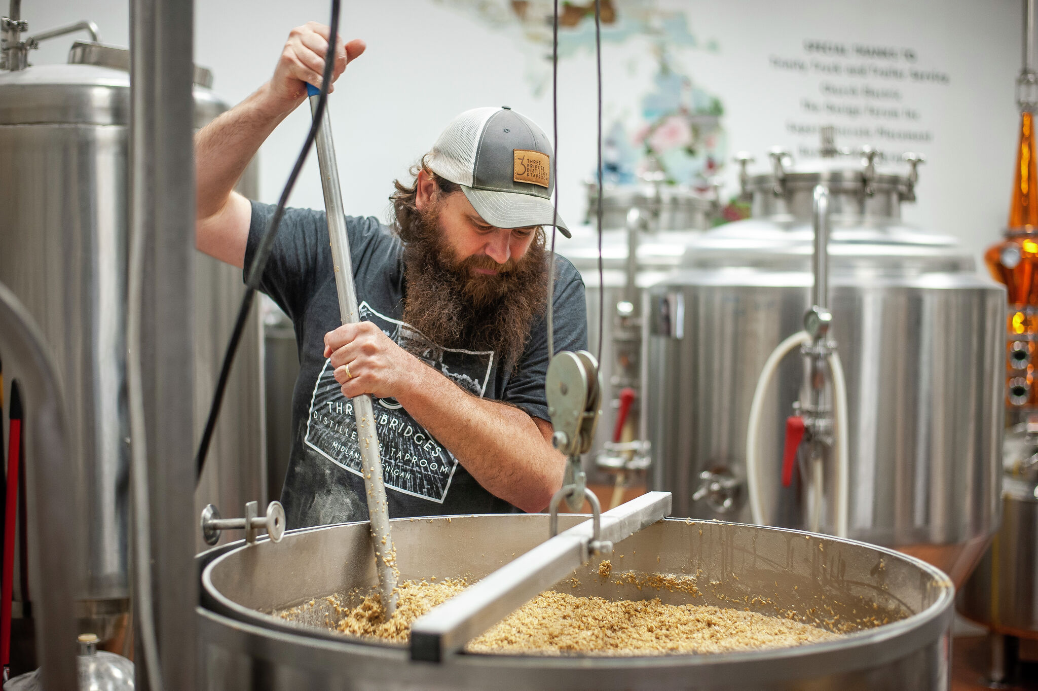 Three Bridges Distillery discusses making beer