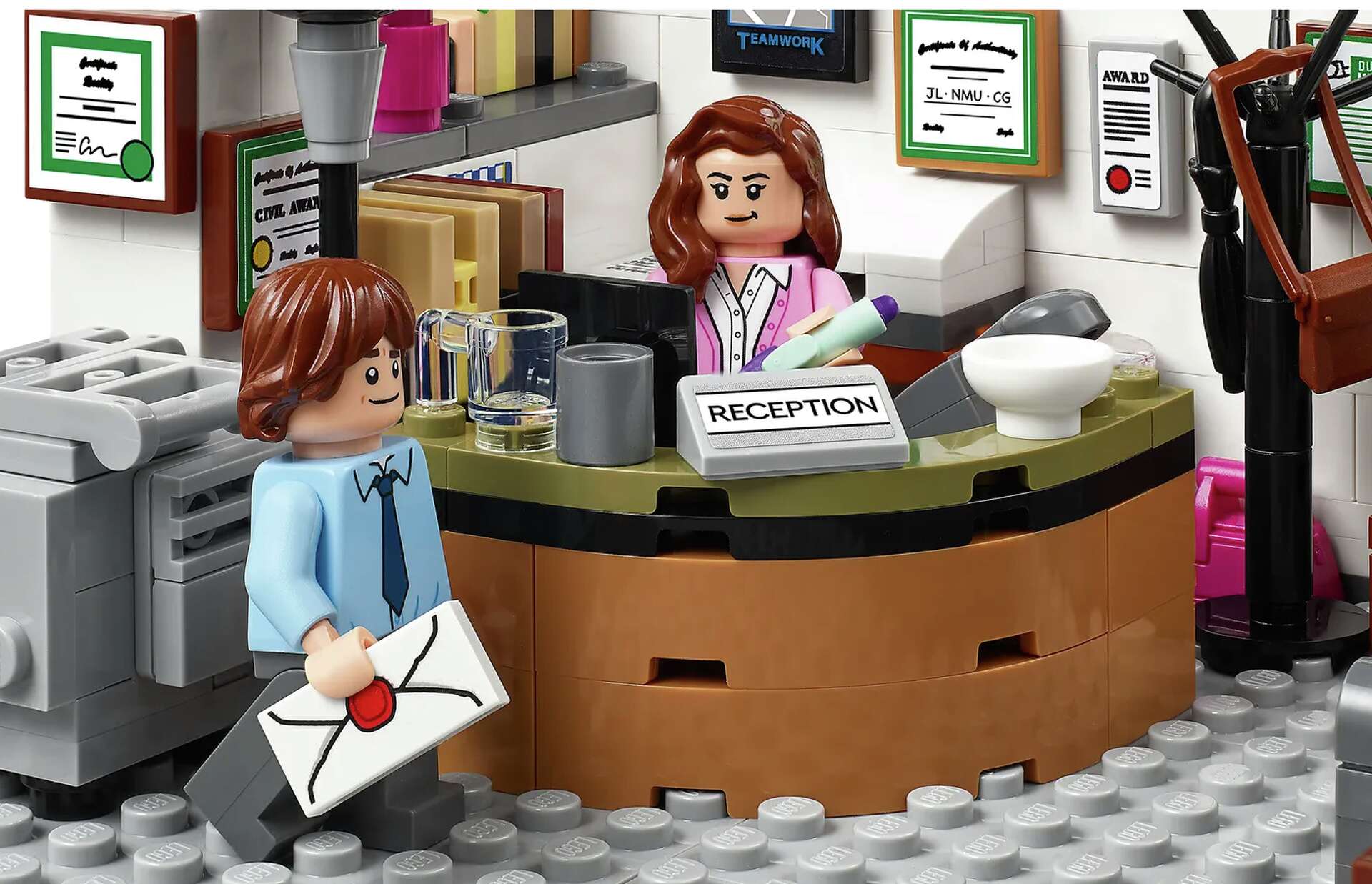 LEGO is releasing a 'The Office' set with 1,000+ pieces and 15 mini figures