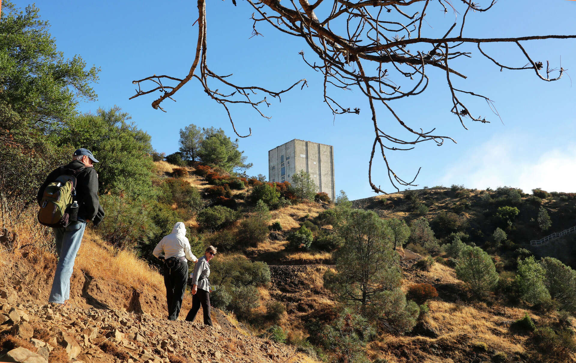 A hike to the top of Mount Umunhum in the South Bay Area