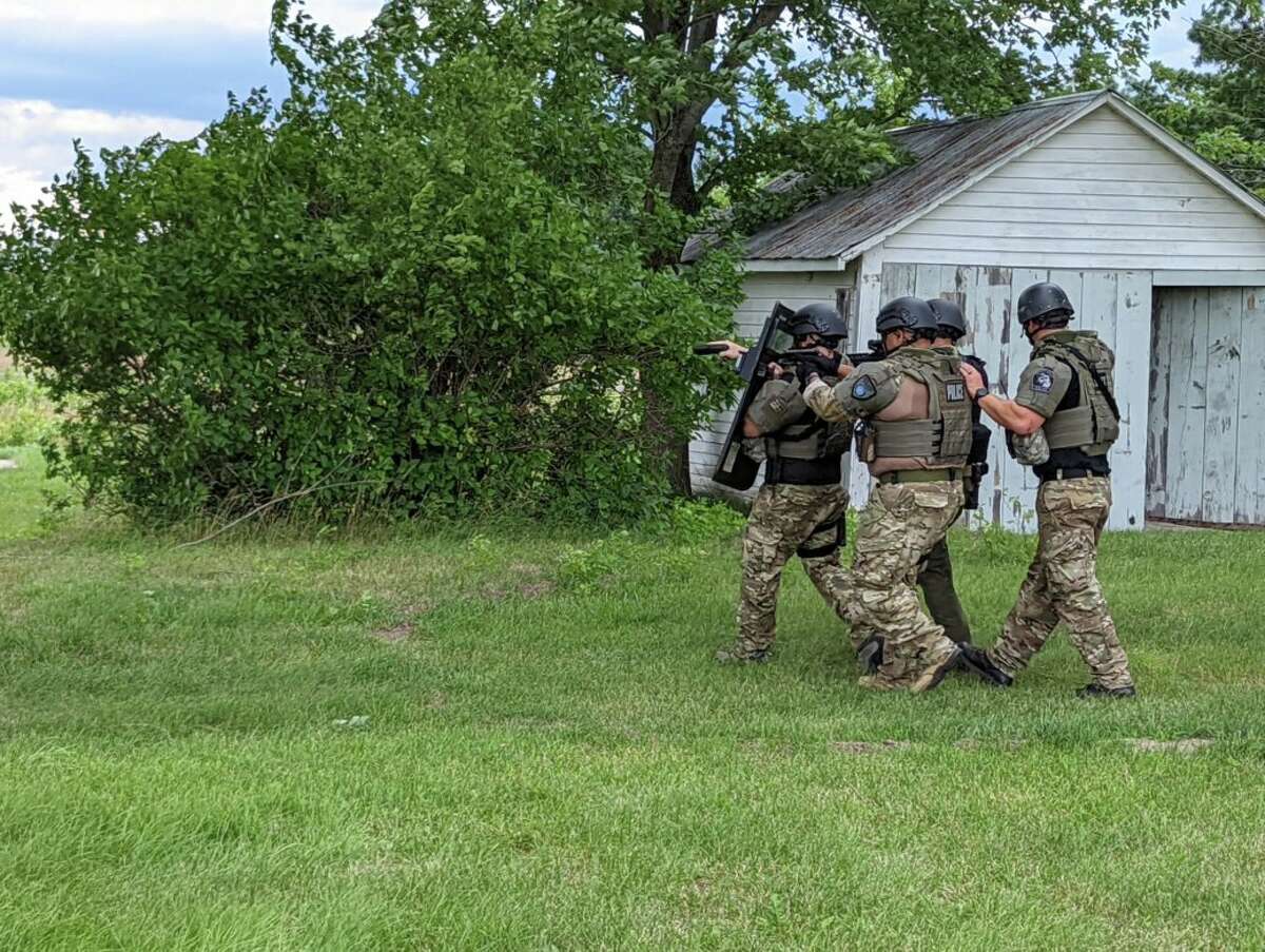 Midland SWAT Team practices their skills