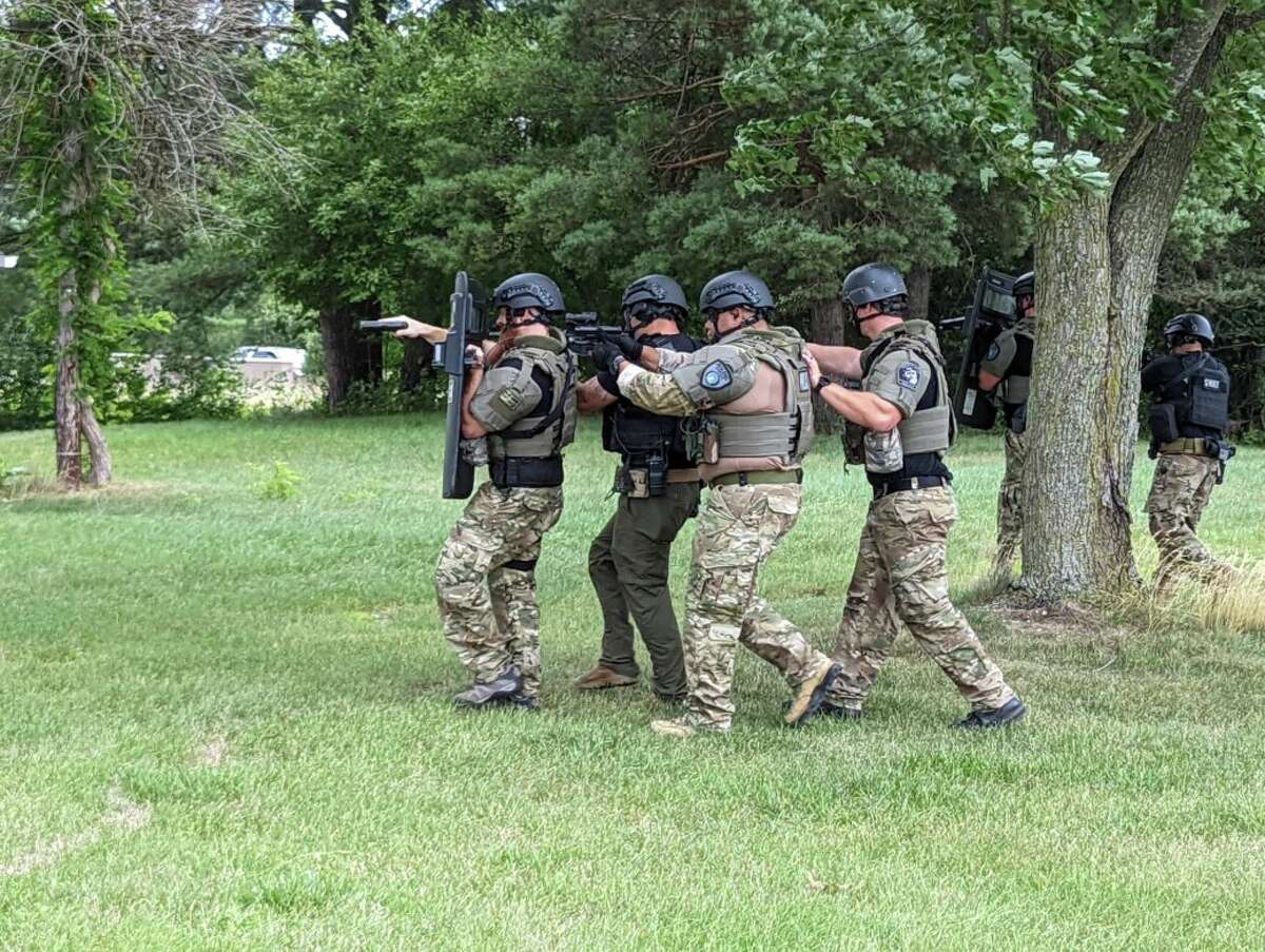Midland SWAT Team practices their skills