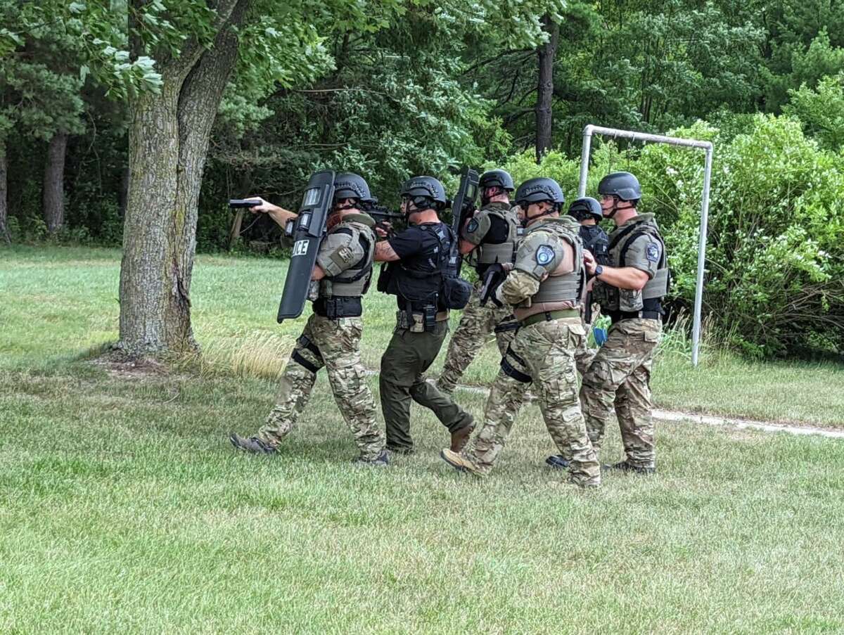 Midland SWAT Team practices their skills