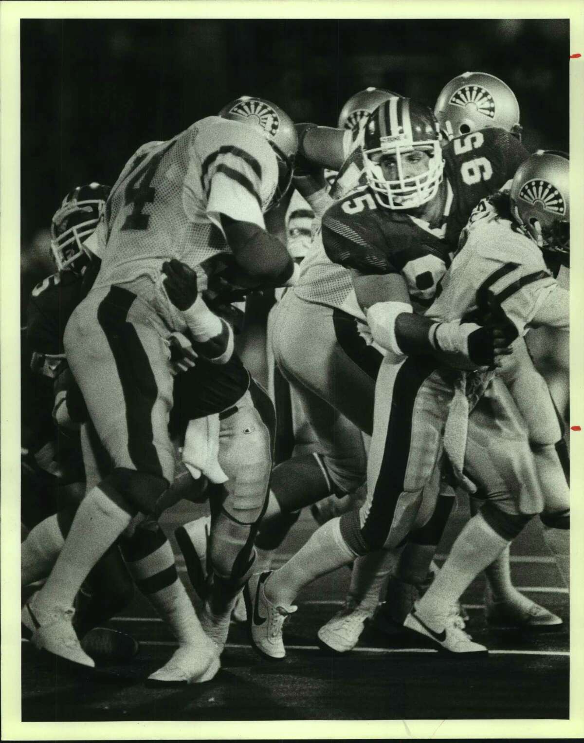 San Antonio pro football never lasts, but leaves a mark