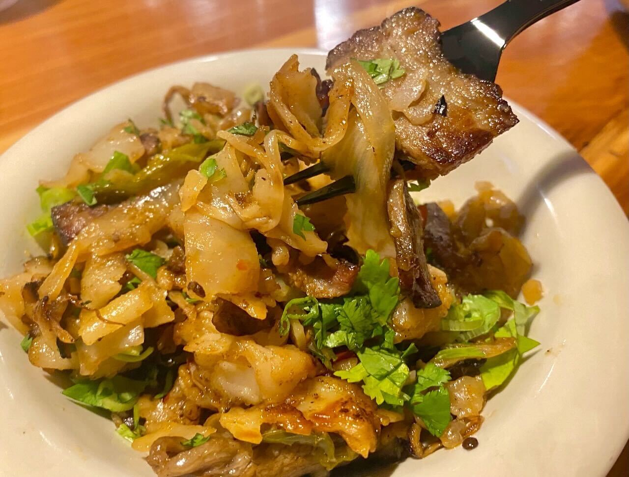 Eat of the Week: Blood Bros. BBQ's pho beef belly chow fun