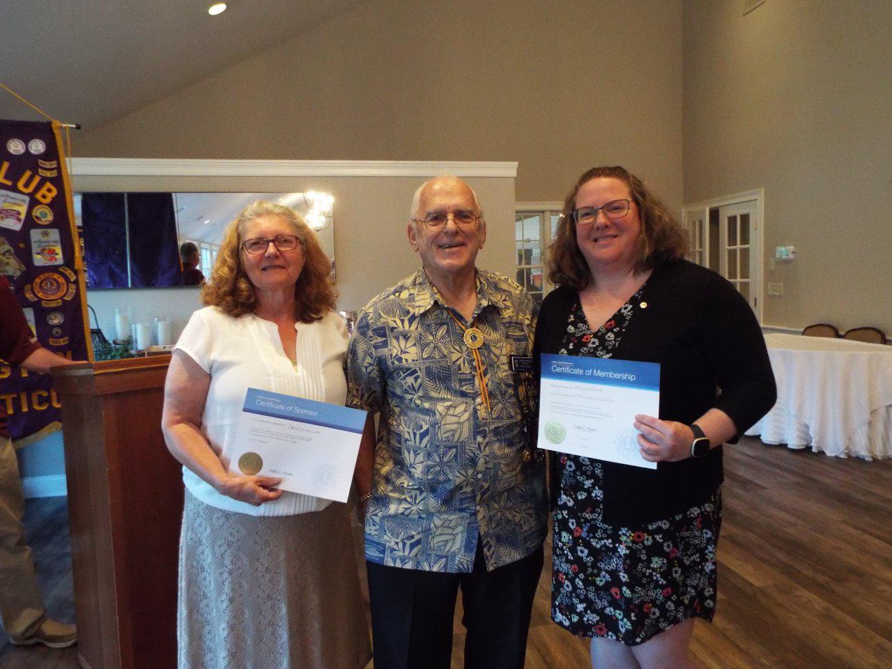 Torrington Lions Club installs new members