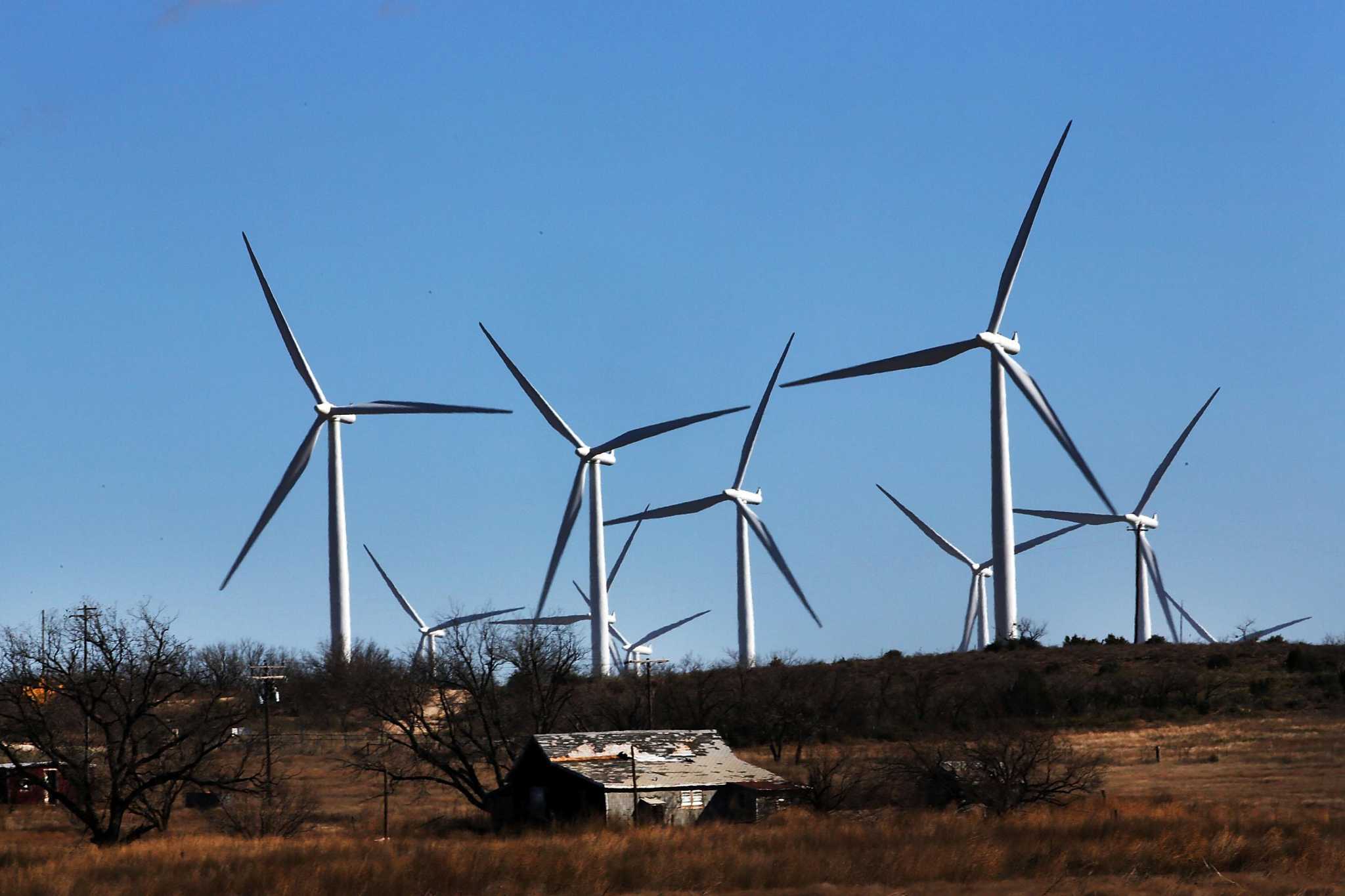 Lightning strike causes West Texas wind turbine to burn down