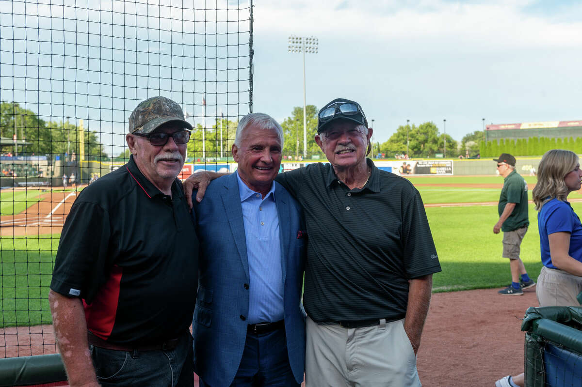 PHOTOS: Terry Collins honored at Dow Diamond, July 23, 2022