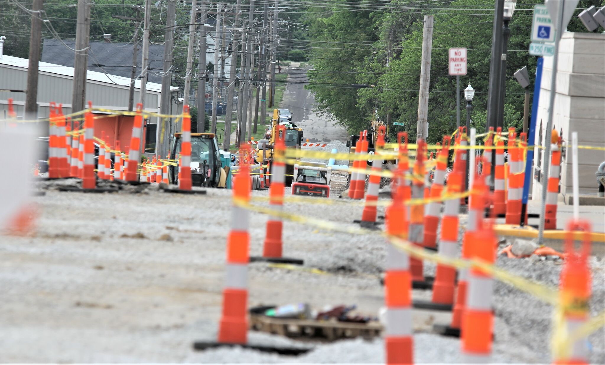 Work around county facilities continues this summer