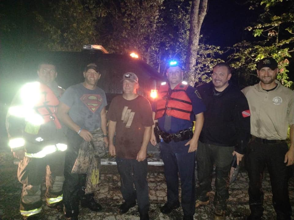 Michigan first responders save 6 people stranded on log-jammed river
