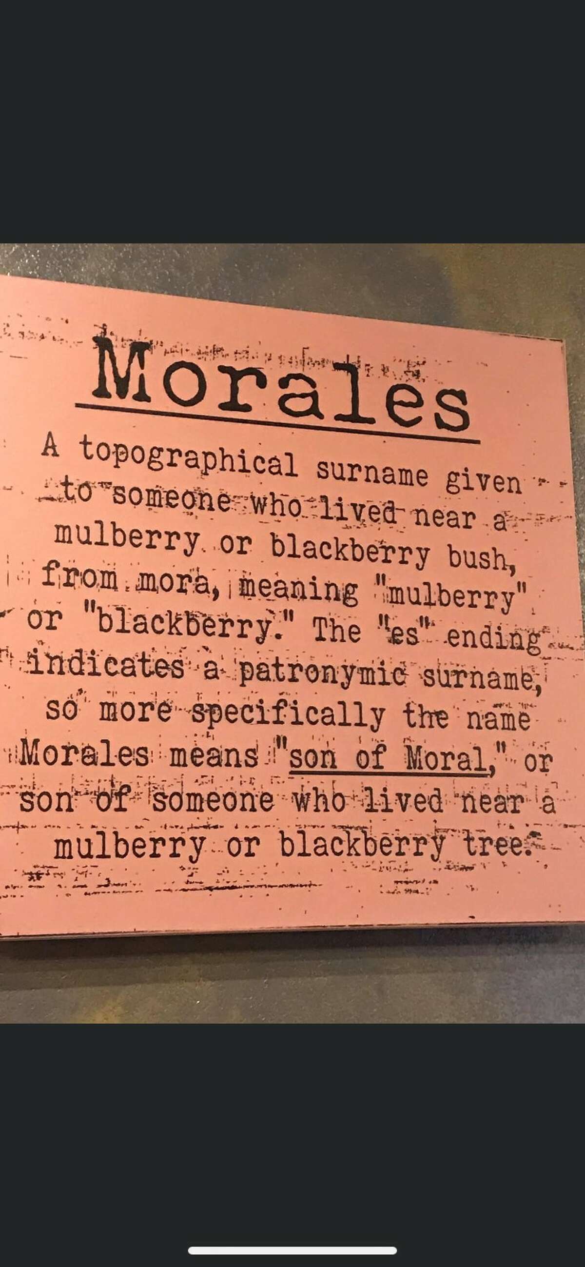 What’s in a name? Mulberry Café in Midland