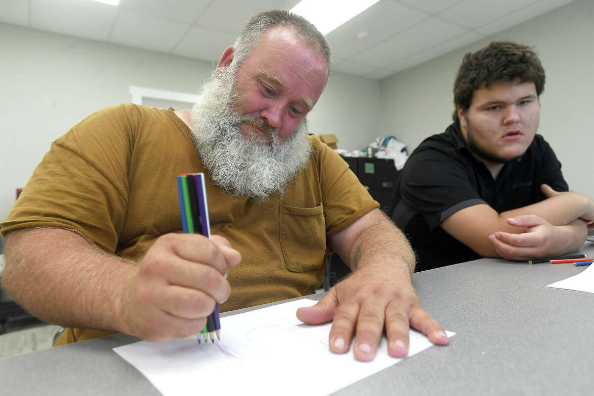 Homeless services: Beaumont woman offering artistic reprieve from the heat