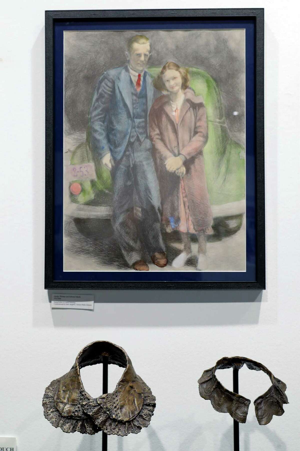 Houston art exhibit honors women history-makers who wore collars