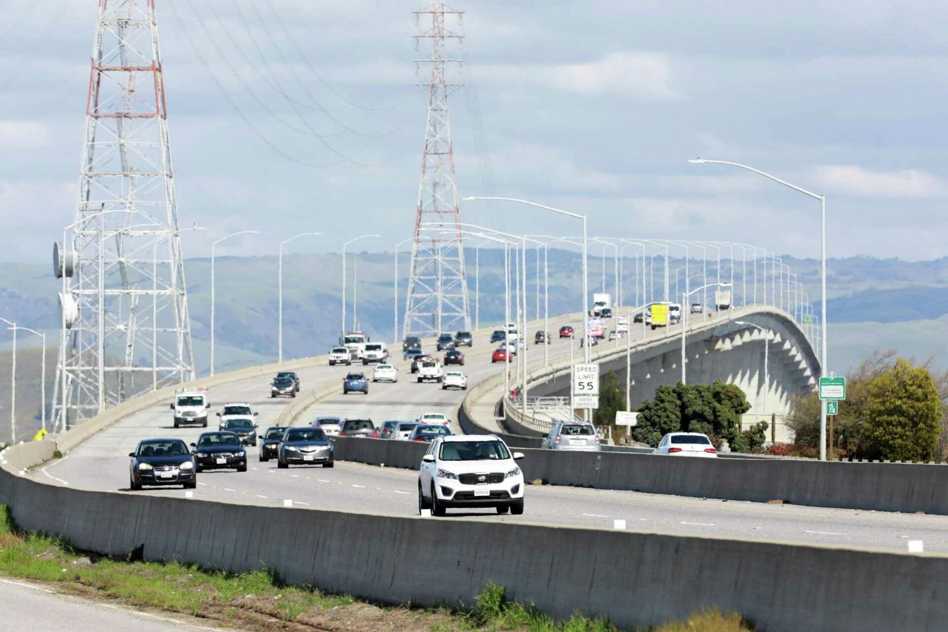 The Dumbarton Bridge was the first to span the San Francisco Bay