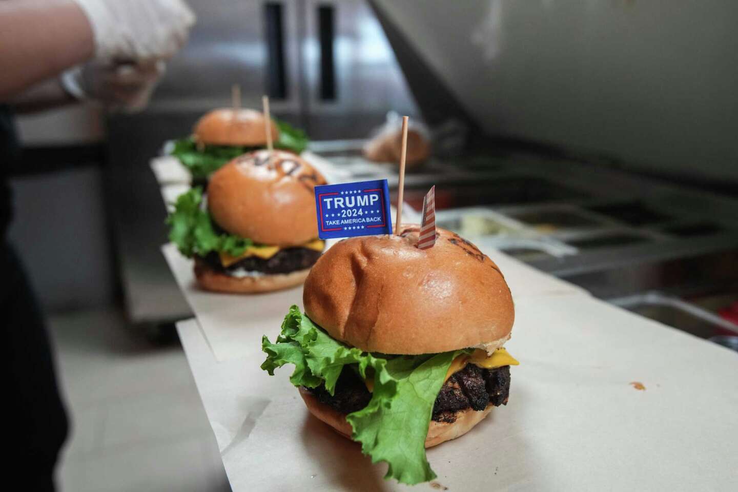 Texas' Trump Burger restaurant is a tourist attraction and monument