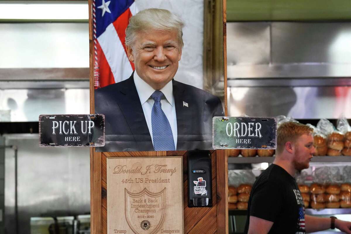 Texas' Trump Burger restaurant is a tourist attraction and monument