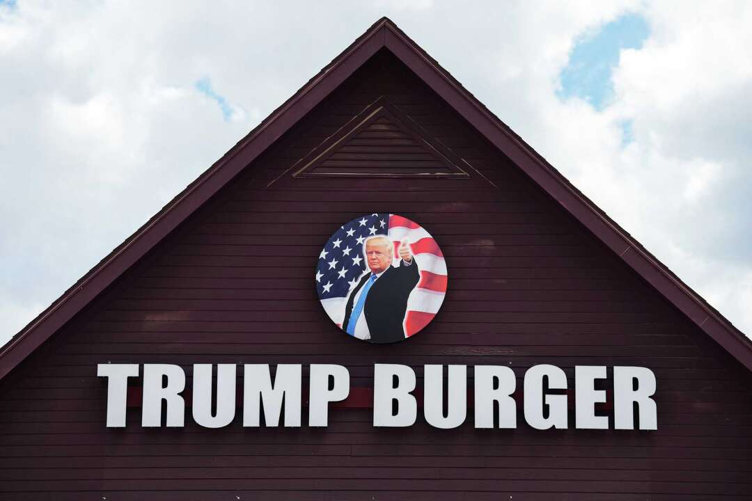 Texas' Trump Burger restaurant is a tourist attraction and monument