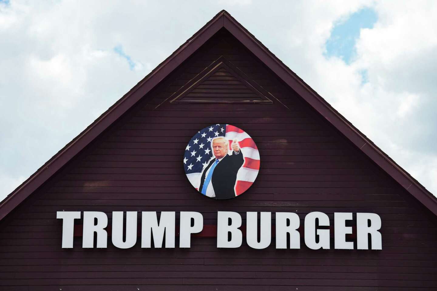 Texas' Trump Burger restaurant is a tourist attraction and monument