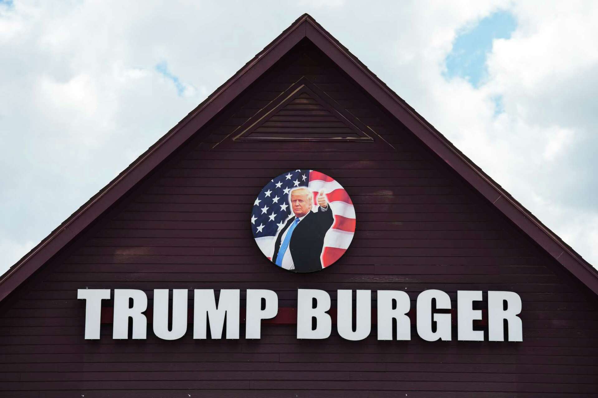 Texas' Trump Burger restaurant is a tourist attraction and monument