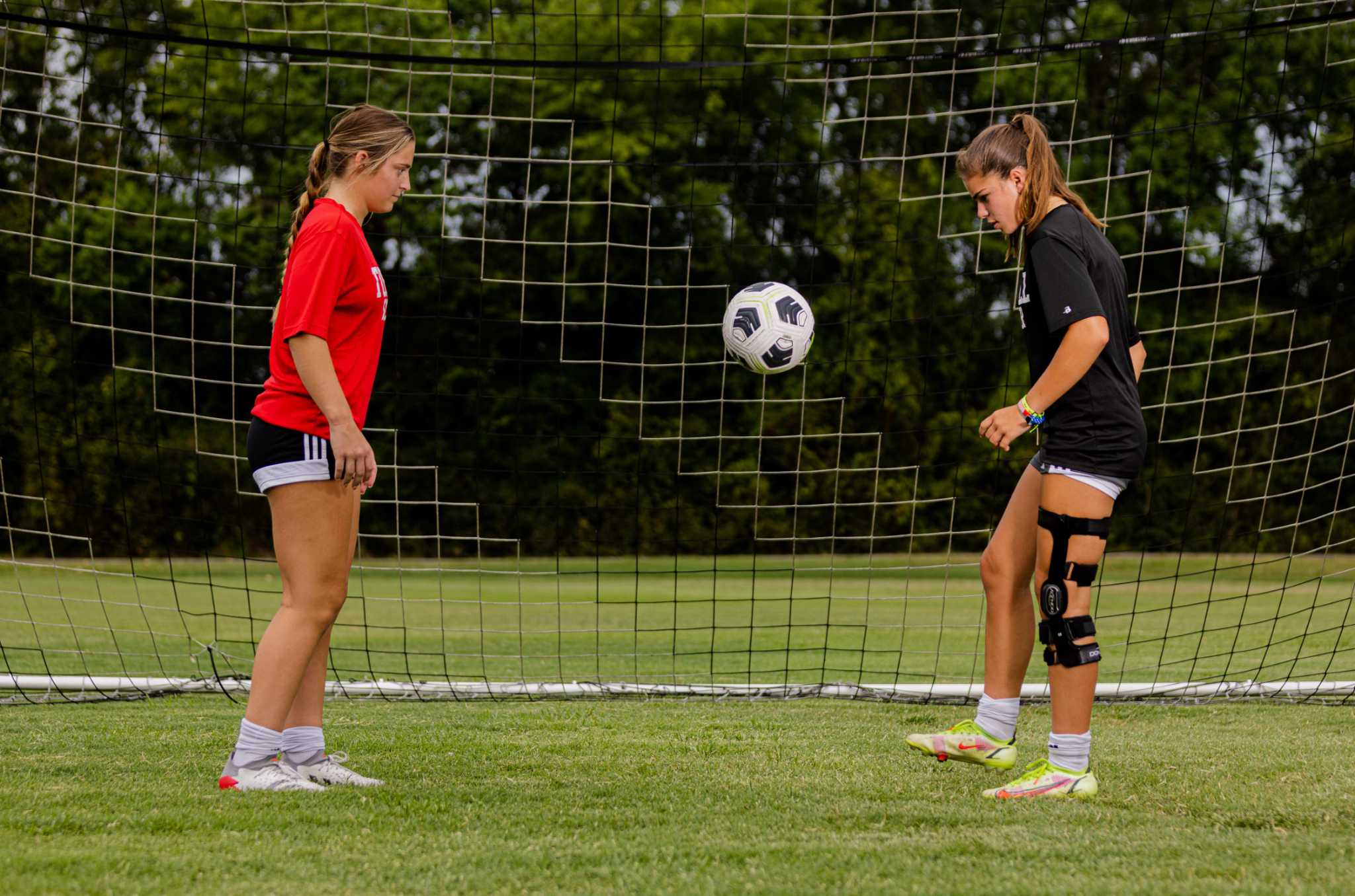 After suffering ACL tears, these sisters are back on the field