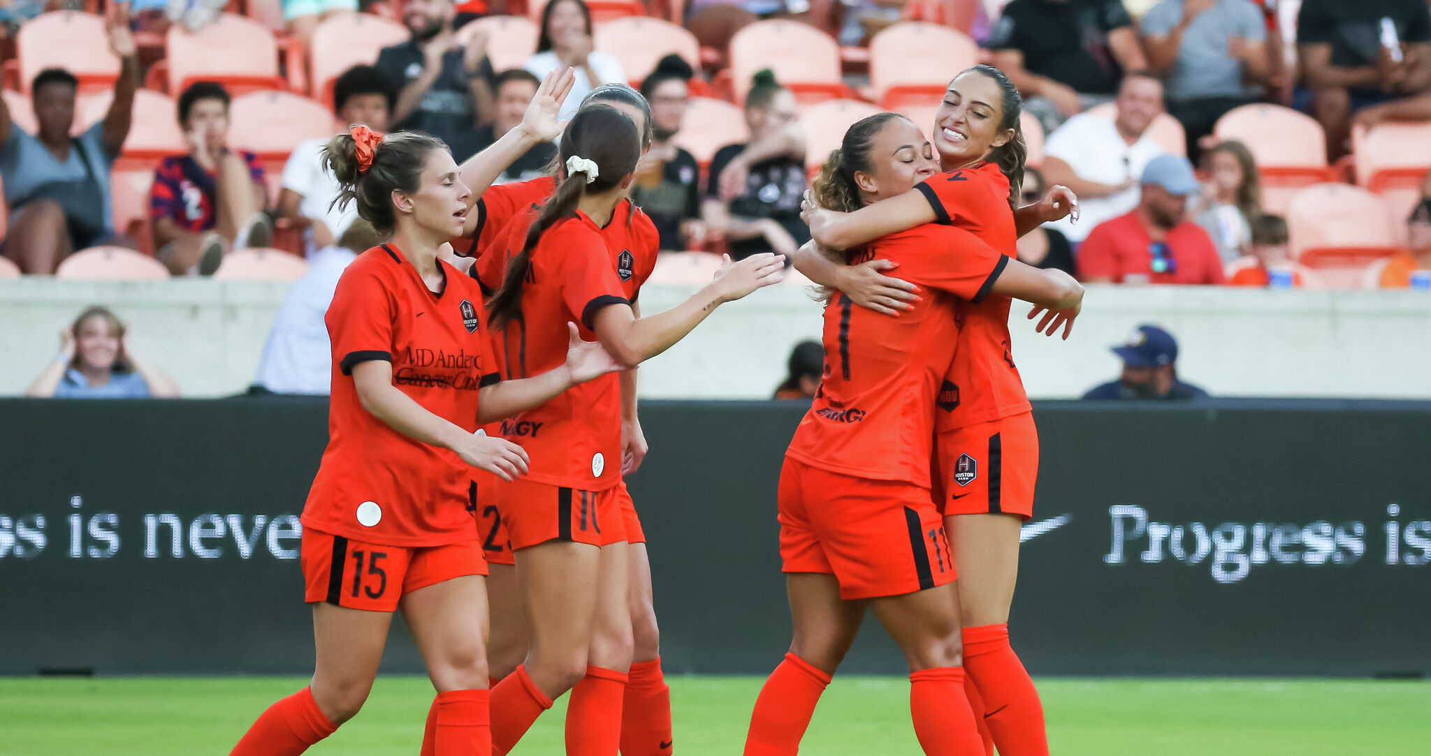 Houston Dash score 4 consecutive goals vs. NJ/NY Gotham FC