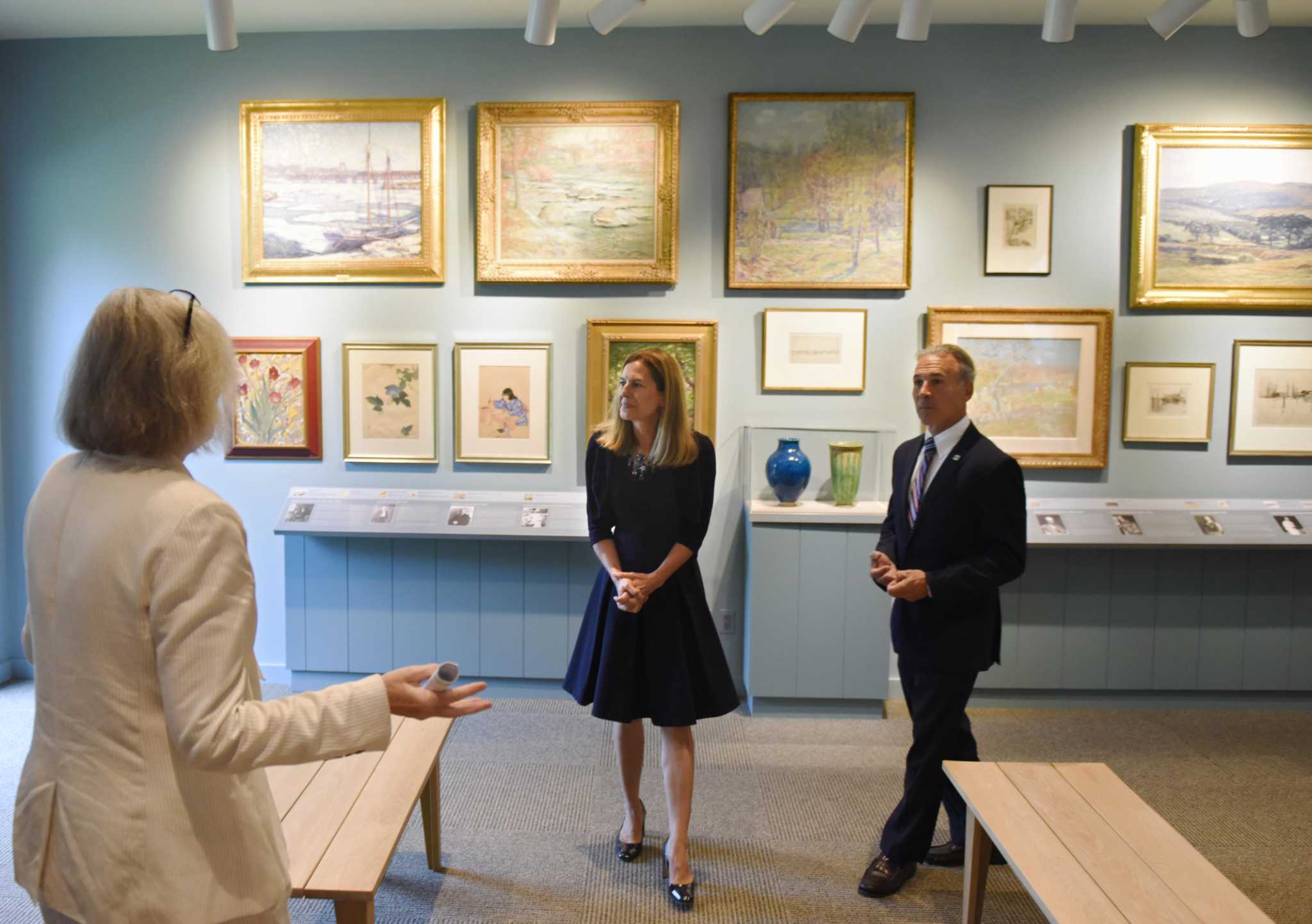 In Greenwich stop, Lt. Gov. Bysiewicz boosts CT’s free museum program ...