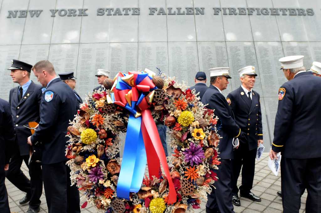 Fallen Firefighters Memorial ceremony