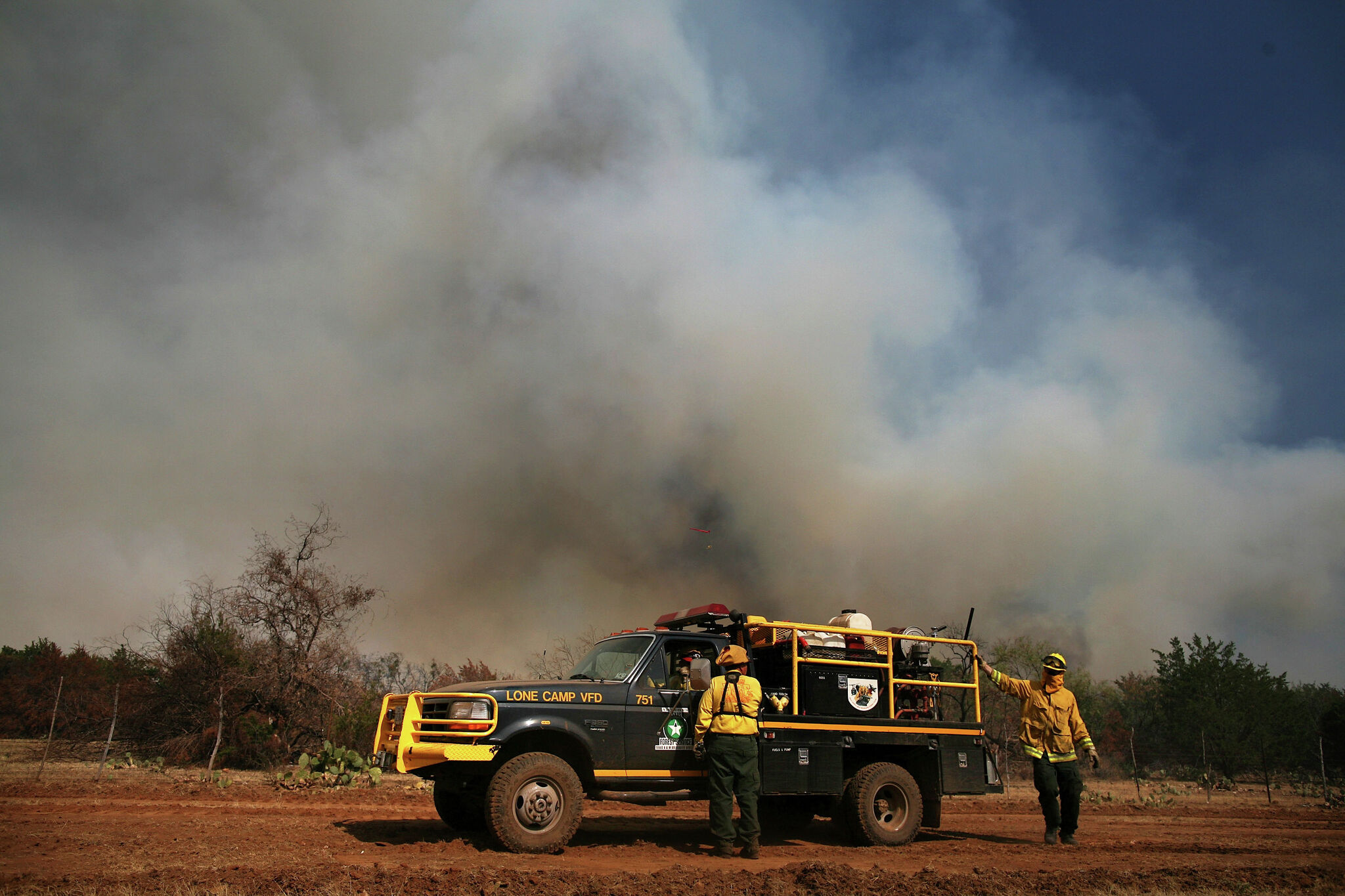 Map: 13 wildfires blaze across Texas amid Lone Star drought