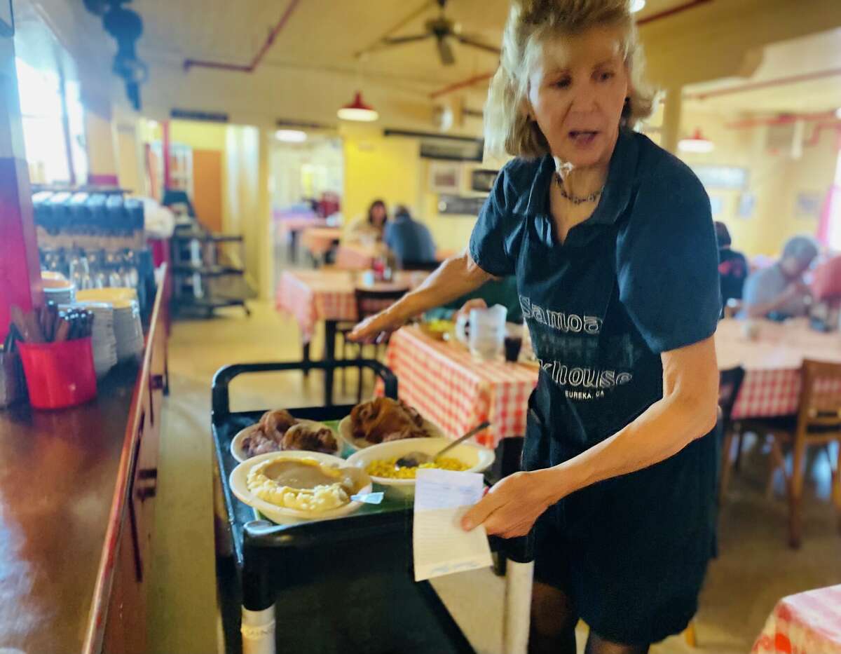 Samoa Cookhouse in NorCal serves family-style logger meals