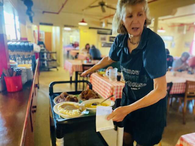 Samoa Cookhouse in NorCal serves family-style logger meals