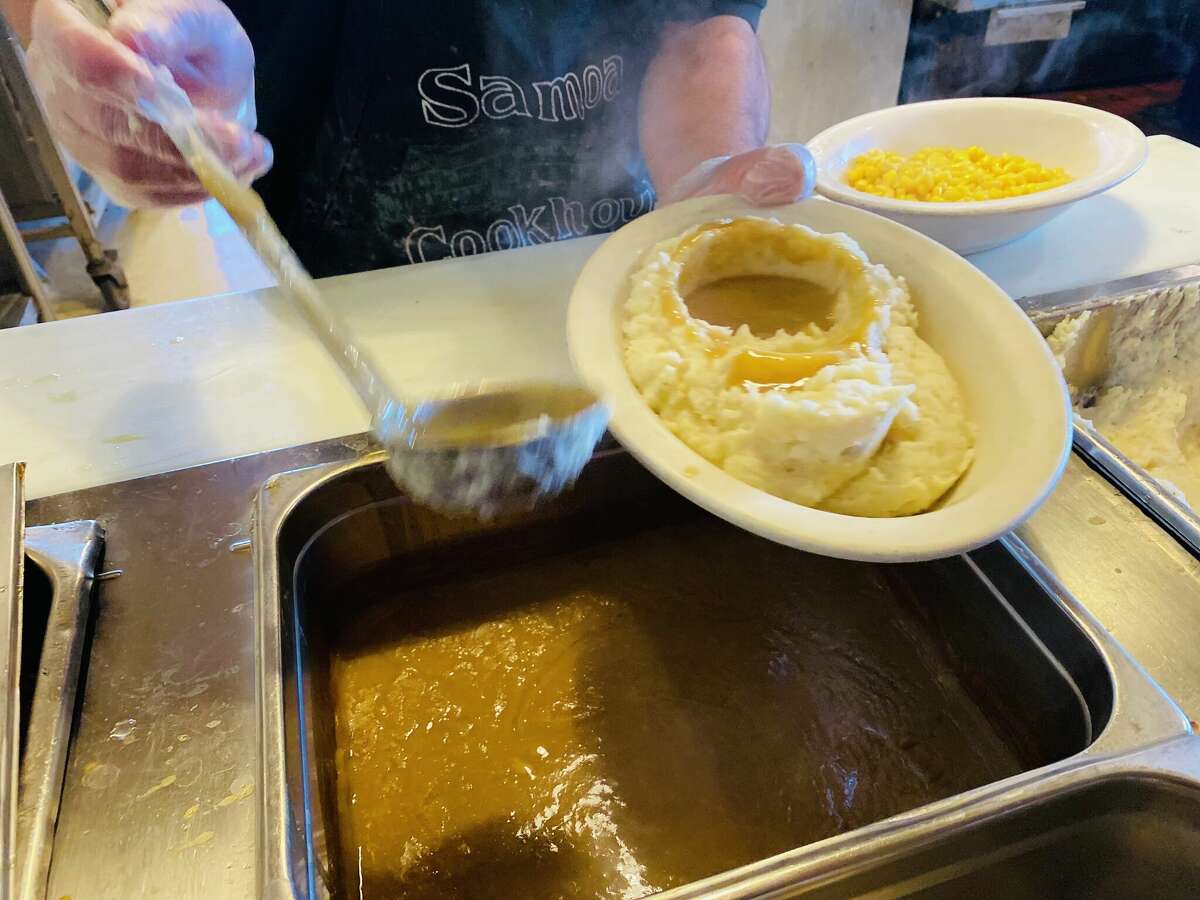 Samoa Cookhouse in NorCal serves family-style logger meals