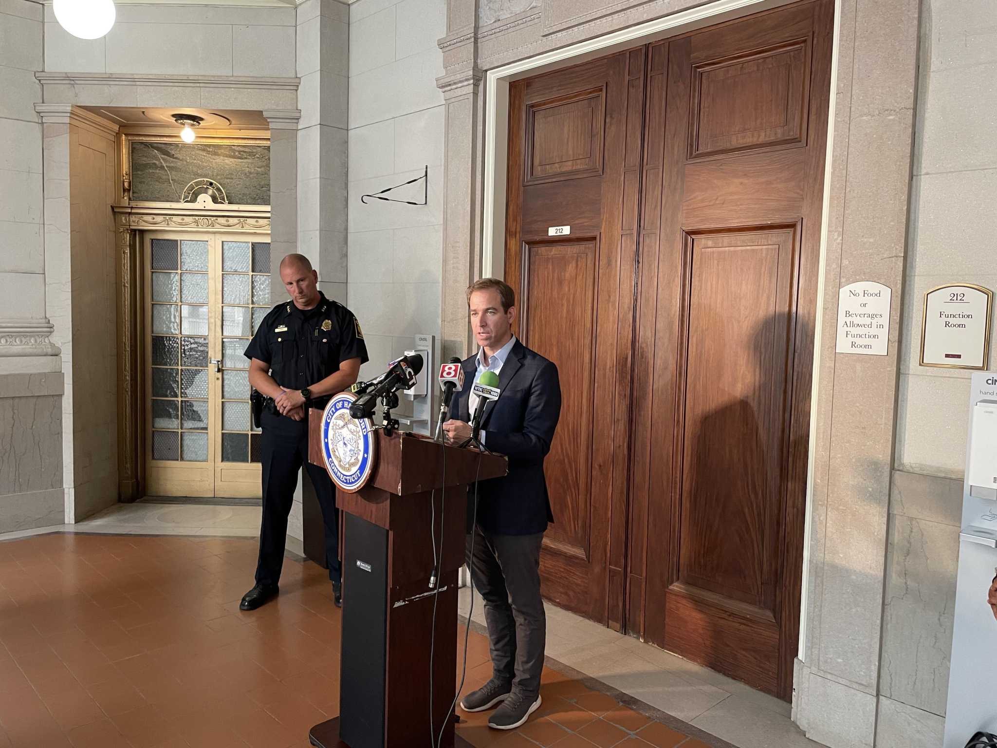 Hartford officials pledge action after 12 shot in 6 days